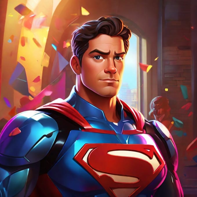 Illustrate beautiful disney superhero portrait illustration by ...