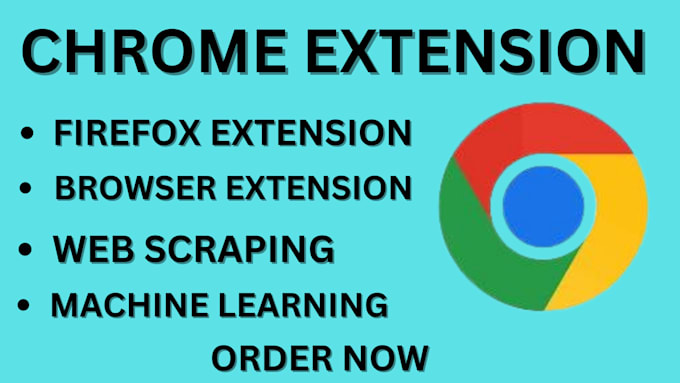 Create google chrome, firefox extension, web automation, web scraping ... Create google chrome, firefox extension, web automation, web scraping ...