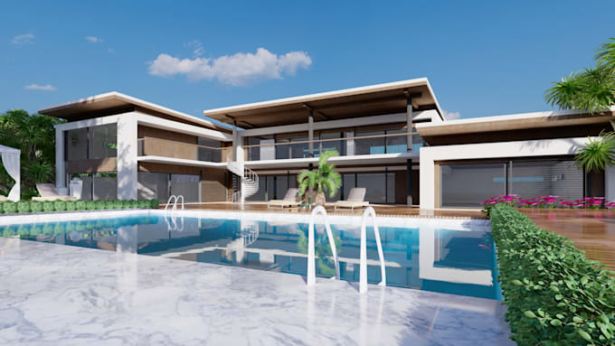 Design best sketchup 3d models and renders by Jeel_patel27 | Fiverr