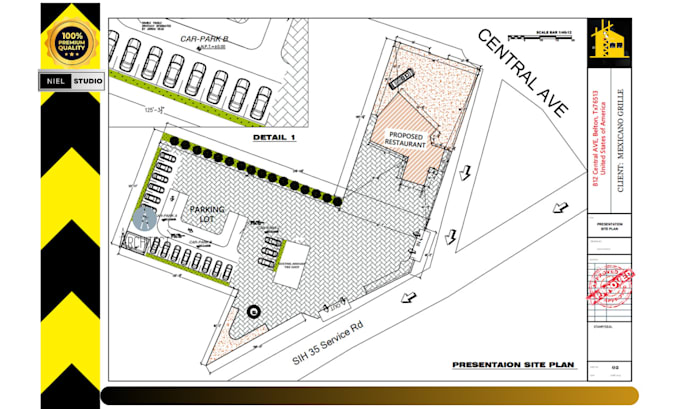Design site plot plan for permit approval in 48hrs by Kb_empire | Fiverr
