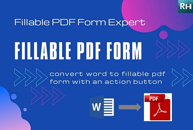 Create professional interactive fillable pdf form by Rakib_6747 | Fiverr