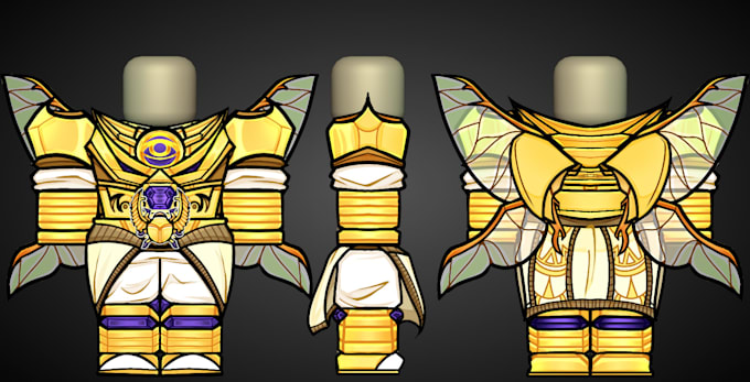 Draw digital custom roblox character clothing design by Kazydraws365 ...