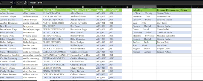 Do Data Cleaning Separate And Merge In Ms Excel By Luciferjones Fiverr