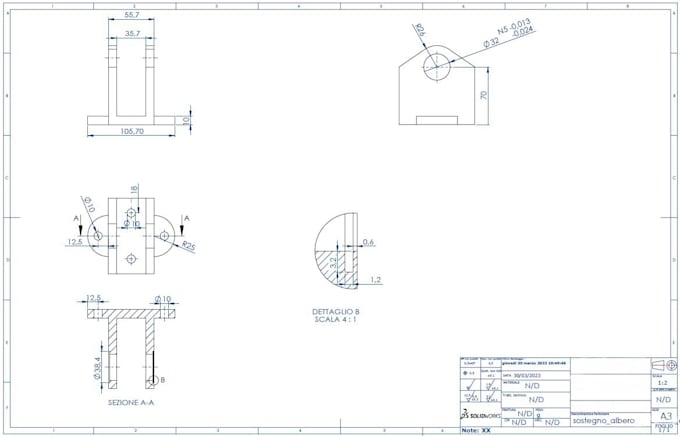 Creazione di modelli 3d e 2d con solidworks e autocad dxf step dwg stp sldprt by Designpietro ...