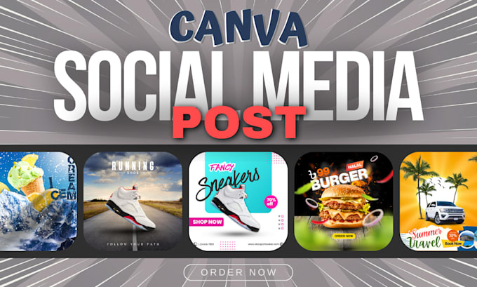Create canva social media post designs, posters and ads by Boni_777 ...
