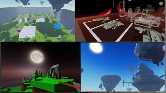 Make amazing 3d model and roblox map for your game by Aston786 | Fiverr