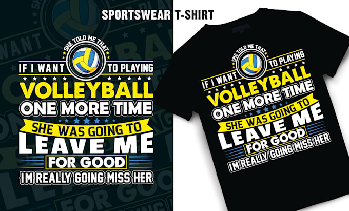 Design unique sportswear tshirt for merchandise by Fixo4_graphic | Fiverr