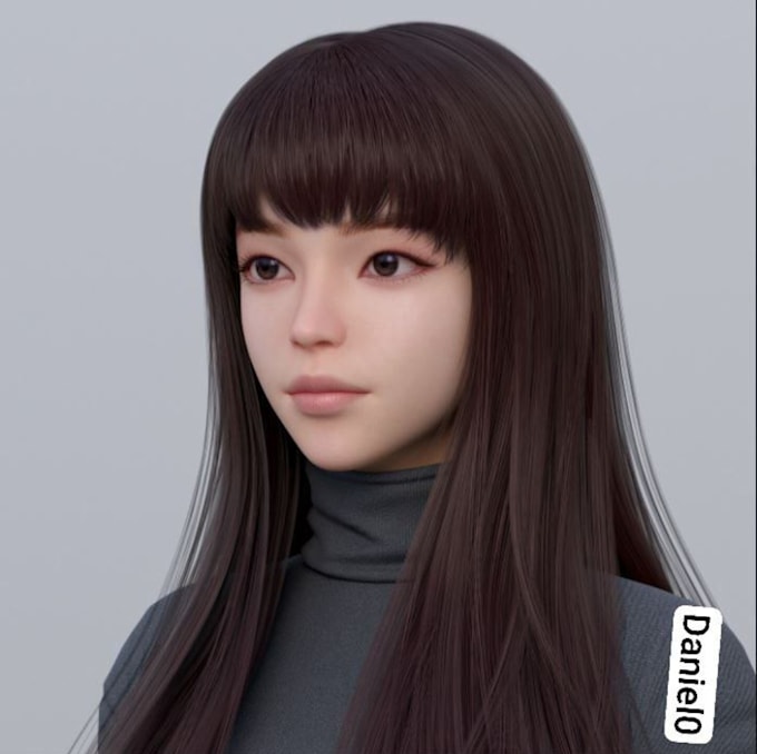 3d Model 3d Metahuman Character 3d Metahuman 3d Character Design Daz3d Ue4 Ue5 By Emildaniel0 
