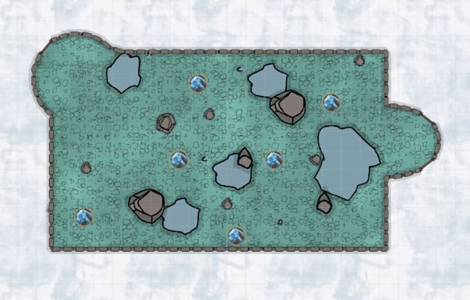 Make combat maps and dungeons for your dnd game by Jumbawubbamaps | Fiverr