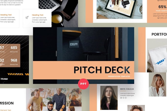 Prepare investors pitch deck, powerpoint presentation design by Aryan ...