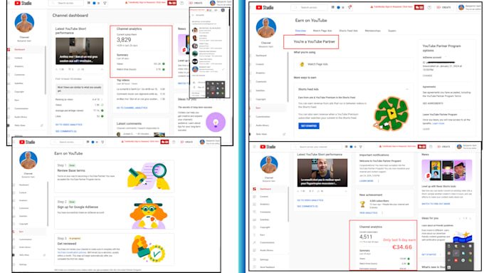 Monetization your brand yt channel through organic promote by ...