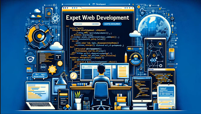 Be your full stack developer build customized fixes with python and ...