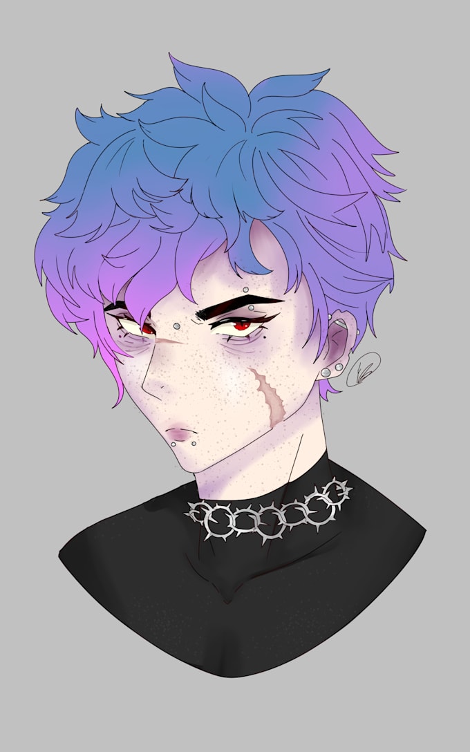 Draw Your Ocs Or Fanart By Rensuki Fiverr