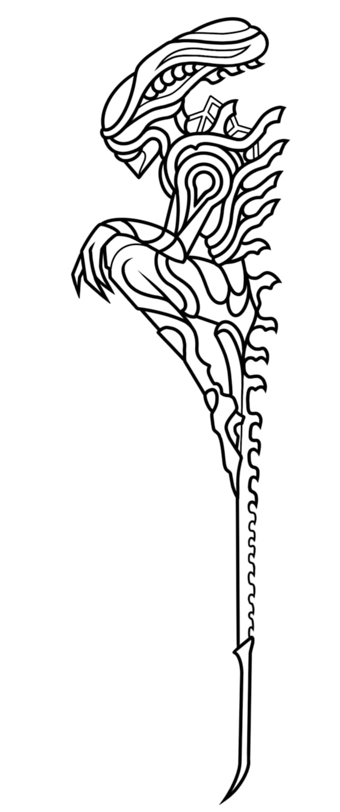 Create a linework tattoo design for you by Lee_loo_ | Fiverr