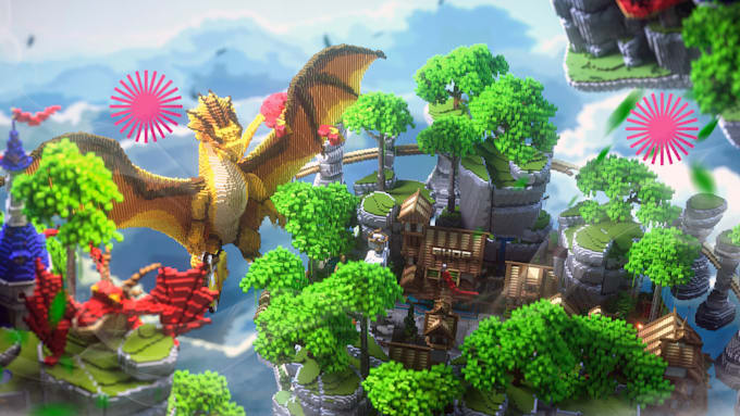 Do minigame map,spawn,custom minecraft for your server and build your ...