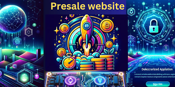 Create crypto website for tokens presales and meme coin by Ik2480 | Fiverr