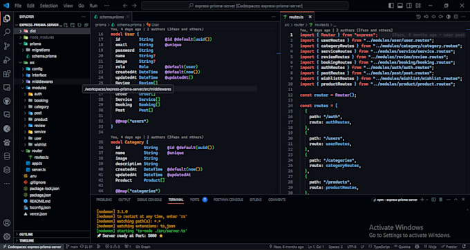 Build nodejs backend with expressjs and nestjs framework by Karimifaz ...