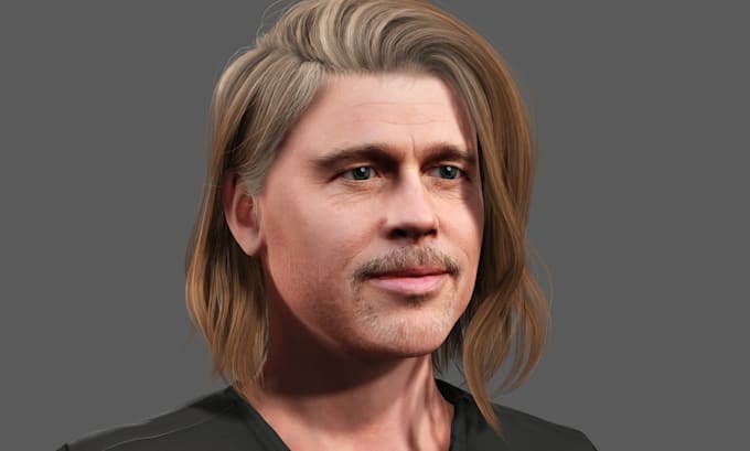 Create a custom 3d model with your face by Has_3d | Fiverr