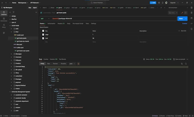Be your node js backend developer by Asif2508 | Fiverr