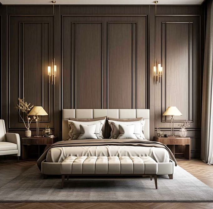 Do 3d modeling rendering for interior design architectural design on 3ds max by Sajal_arch | Fiverr