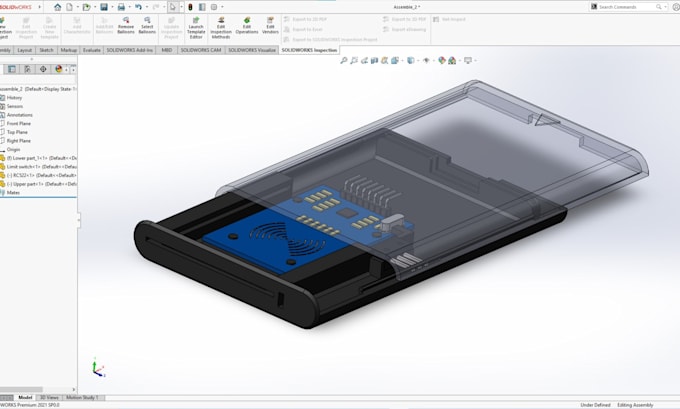 Create 3d cad models for 3d printing using solidworks by Vortex987 | Fiverr
