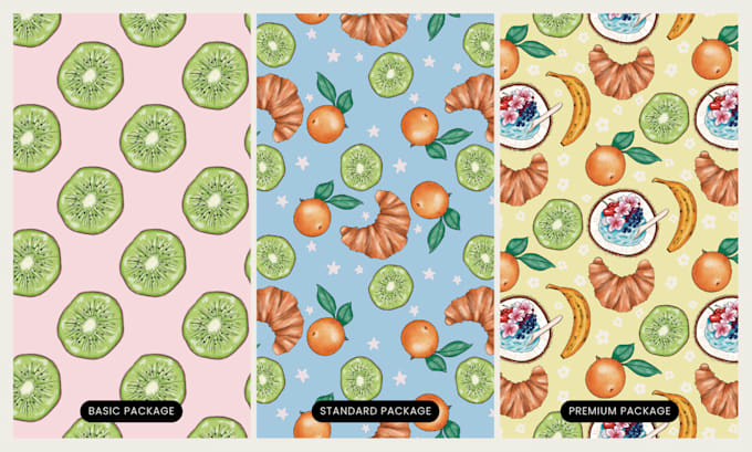 Create a seamless pattern design for all over print surfaces by ...