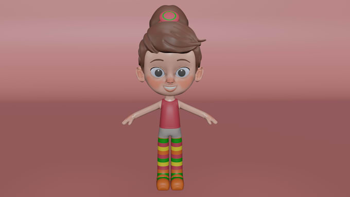 Design affordable 3d stylized animal model,cute character modeling ...