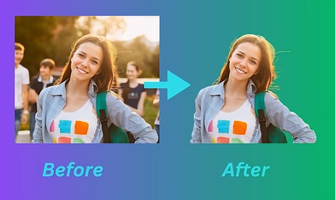 Professionally remove background , photo retouching by Chamod23 | Fiverr