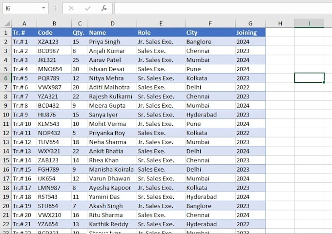 Your excel contact database by Abhi_datalysis | Fiverr