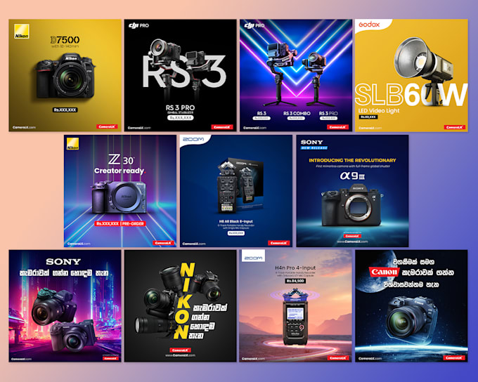 Design professional ads for facebook, instagram and other social media platforms by Kalpac | Fiverr