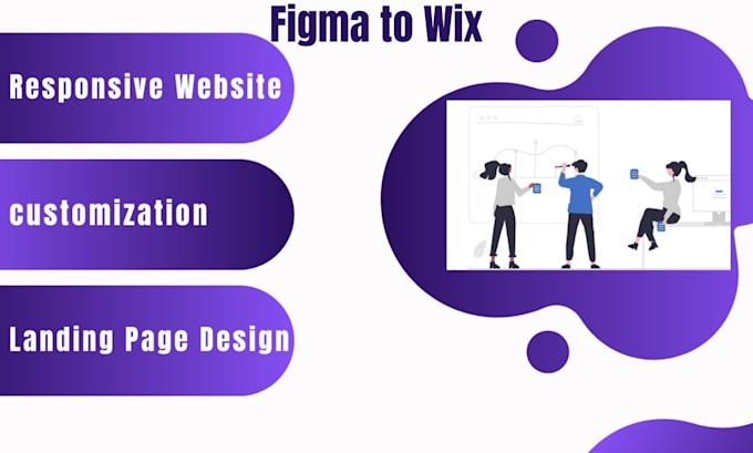 Design figma to wix website redesign website customization by Mubarak ...