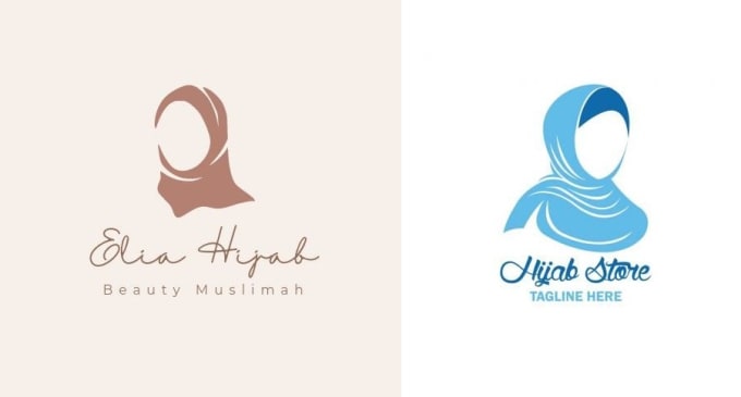 Do design burqa, abaya,khimar, cosmetic, beauty, fashion and hijab logo ...