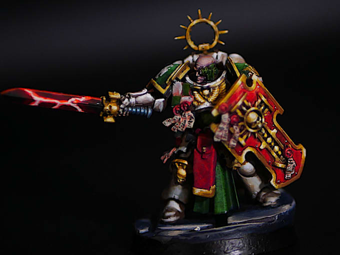 Paint your miniature tabletop thru display by Emperors_paint | Fiverr