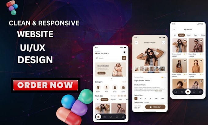 Create figma website, website ui design, figma ui ux design, ui ux design by Tammy_powers | Fiverr