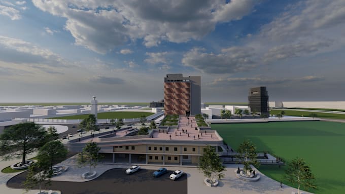 Create professional architecture 3d rendering with high quality by ...