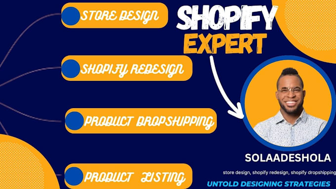 Design shopify store, shopify redesign, dropshipping, themes ...