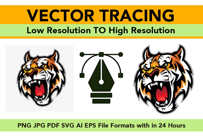 Vector tracing, logo redraw, vector art of image in ai, eps, svg by ...