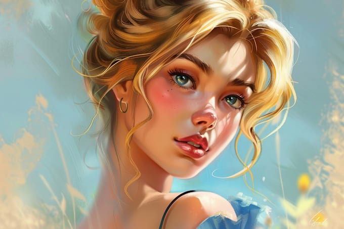 Design a portrait in disney cartoon style by Energyiawejhob | Fiverr