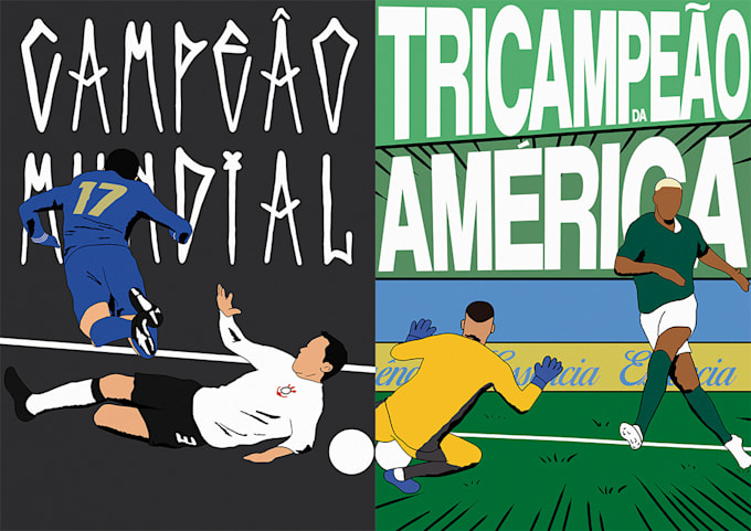 Make sports comic book cover for you by Filipetinoco723 | Fiverr