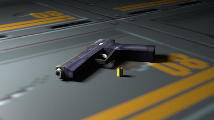 Design, model, and texture psx style objects and weapons by ...