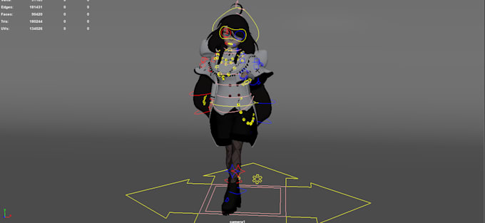 Create 3d character rigging in maya, unity, blender, unreal by ...