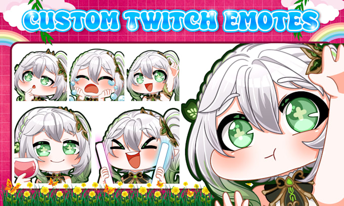 Make cutest emotes, animated twitch emotes and sub badges, stream ...