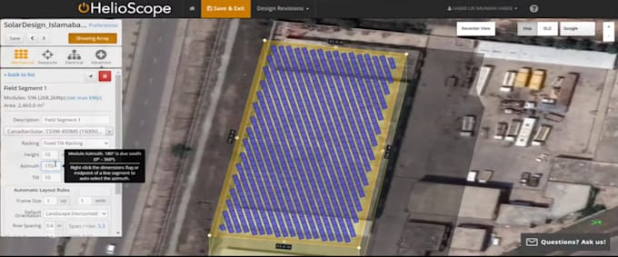 Design a pv system in pv sol, pvsyst ,helioscope, sketchup by Taj1122 ...