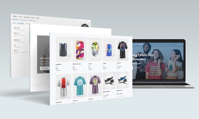 Create print on demand website with printful or printify by Graphicexpo864 | Fiverr