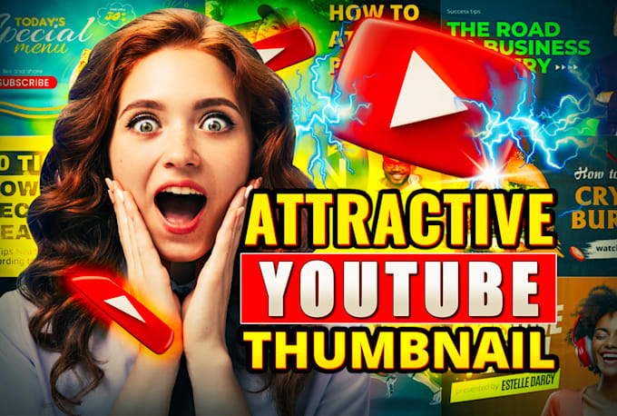 Design amazing youtube thumbnail that attract viewers by Polymorrige | Fiverr