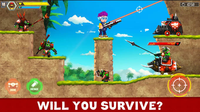 Build unity 2d game, 2d unity game development, 2d game, 2d mobile game by Azharumal | Fiverr