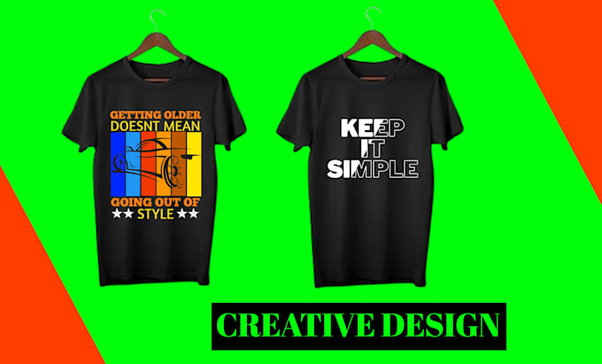 Design custom viral t sharts and creative typography t shart by ...