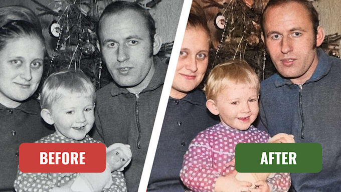 Colour and restore your image by Jamieman21 | Fiverr