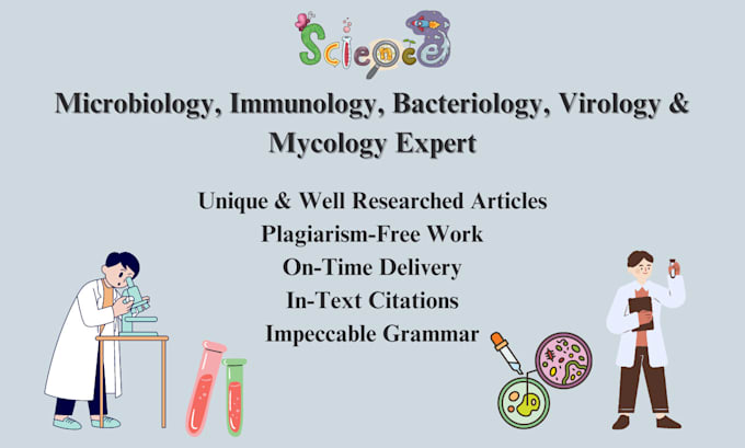 Assist you in microbiology immunology bacteriology virology and ...
