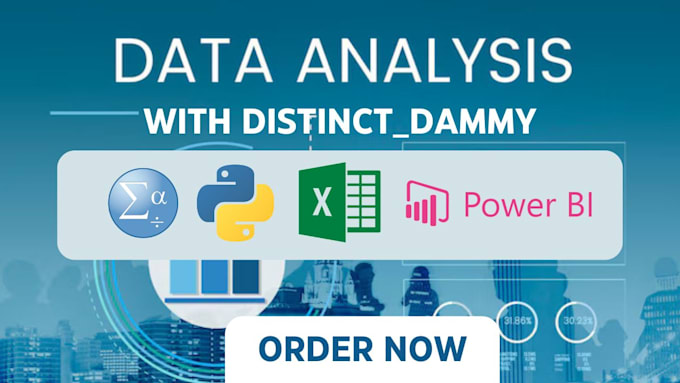 Do data analysis, visualization and reporting with power bi, excel, spss, python by Dedamemma69 ...